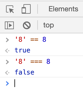 Comparison operators - Command Shift